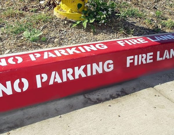 Arrows, Stop, and Fire Lane Stencils: CommonTraffic Markings You Might ...